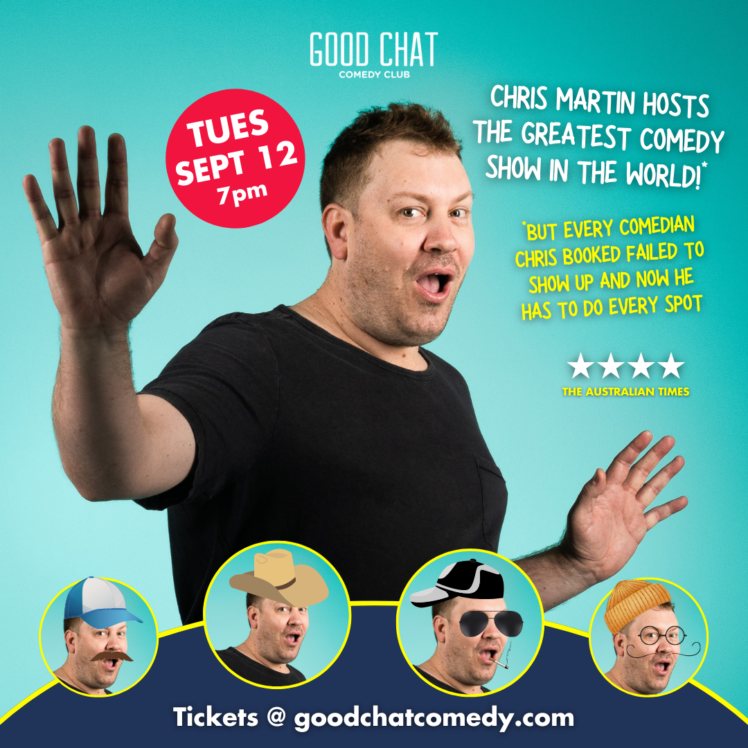 Chris Martin Hosts the Greatest Comedy Show in the World!* - Good Chat ...